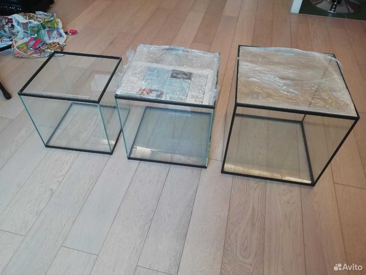 Аквариумы кубы 20-40л