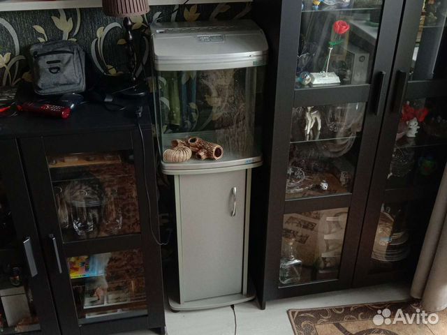 Аквариум jebo R338 с тумбой