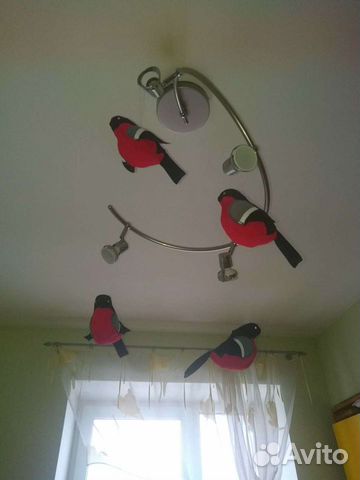 Снегири, птицы, украшения