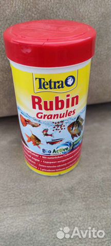Tetra rubin granules, 250ml - Тетра рубин гранулы