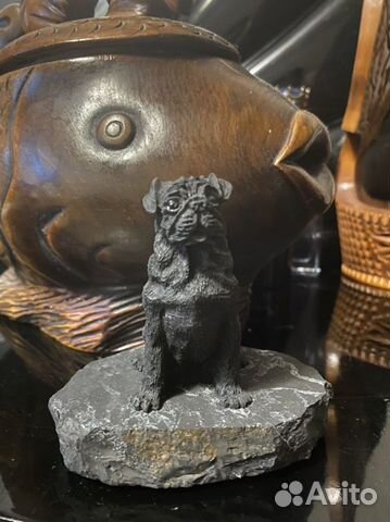 Черный мопс