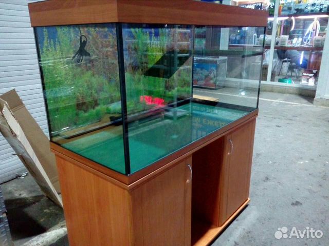 Террариум для красноухих на 396л с плотом и тумбой
