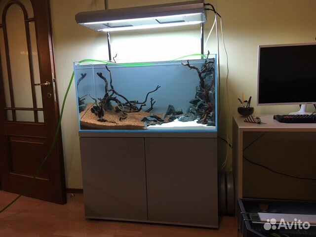 Светильник для аквариума мг+т5 2х150вт +2х39вт