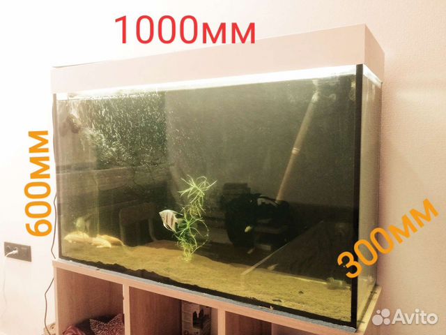 Аквариум для рыбок 180 литров