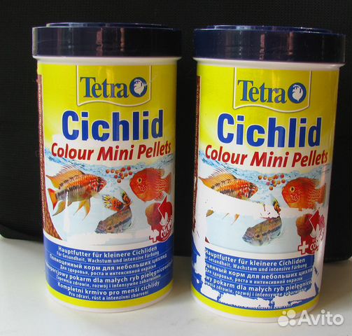 Корм для цихлид Tetra Cichlid colour pellets